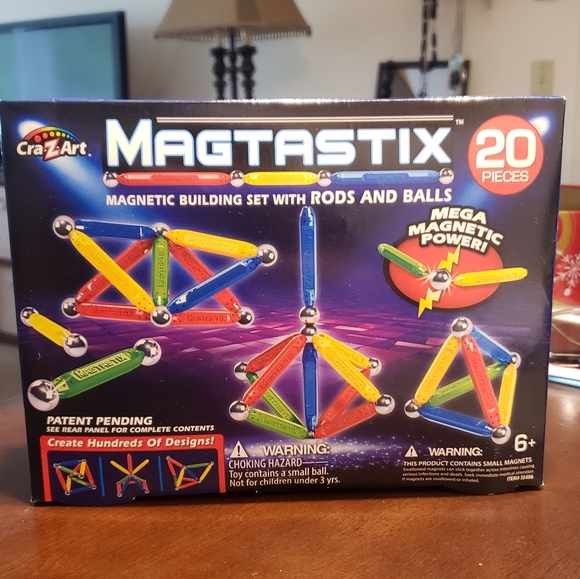Toys | Crazart Magtastix Magnetic Building Set Wball Rods Kit 2pcs Mega ...